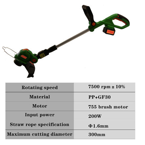 Buy Wholesale China Grass Trimmer Grass Trimmer Machine & Cordless ...