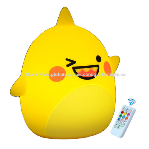 Buy Wholesale China Remote Control Soft Silicone Lamp Kids Baby Mango ...