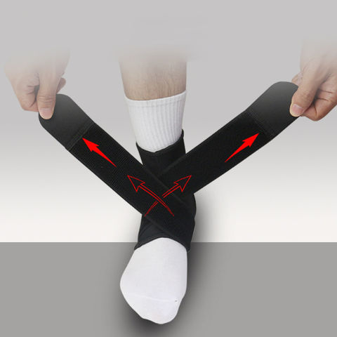 Buy Wholesale China Sports Ankle Protection Compression Bandage Anti ...