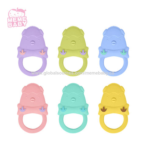 Buy Wholesale China Silicone Baby Teether Lfgb Food Grade Cute Animal ...