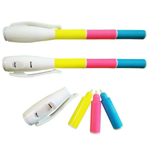 Buy Wholesale China Oem Magic 3 Colors Led Uv Marker Pen Kids Adult ...
