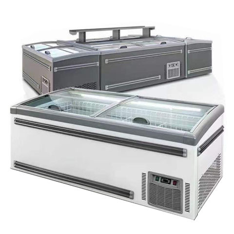 Buy Wholesale China Glass Doors Top Opening Chest Freezer Showcase ...