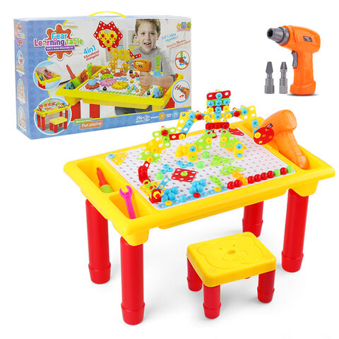 Buy Wholesale China Block Building Tables Creative Kids Educational ...