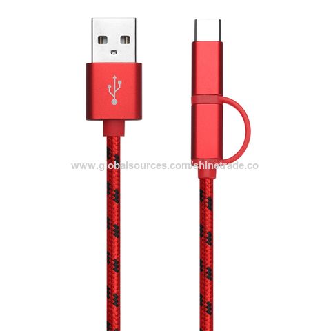 Buy Wholesale China Usb A Male To 3 In 1 Male Cable & Usb Micro ...