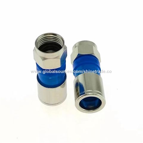 Buy Wholesale China Compression Waterproof F Connector Rg6 & F ...