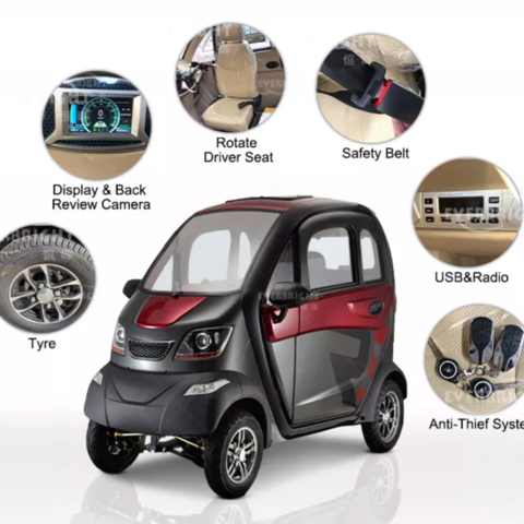 Buy Wholesale China Hot Sale Cheap Chinese Electric 4 Wheel Wheeler ...