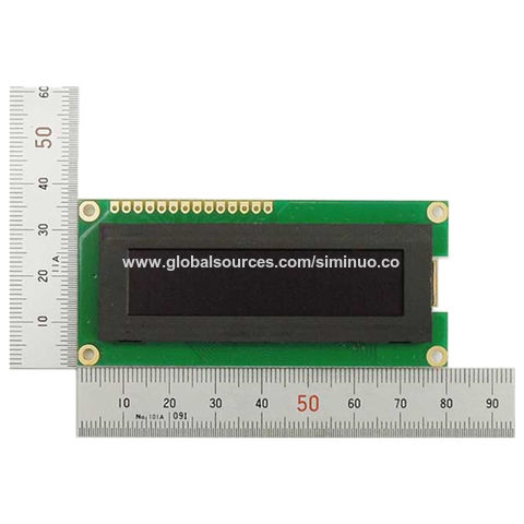 Buy Wholesale China So1602a 5v 16*2 16x2 80*36mm White I2c Panel 1602 ...