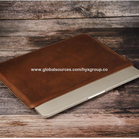 Buy Wholesale China Genuine Leather Laptop Bag For Book Pro 16 15.4 14. ...