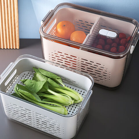Refrigerator Drain Box Fruit And Vegetable Basket Food Compartment ...