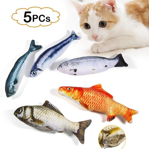 Buy Wholesale China Flippity Fish Cat Toy With Catnip Plush Filled ...