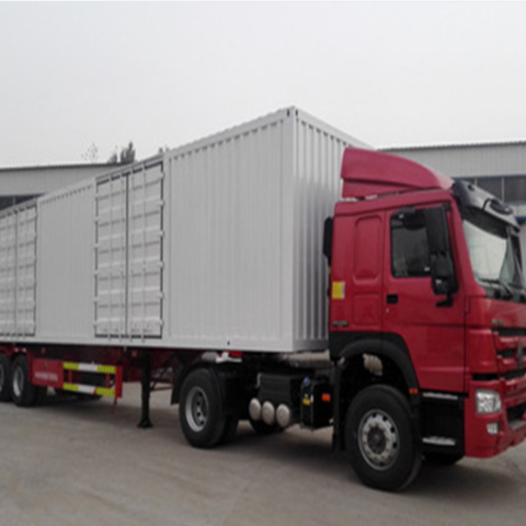 Buy Wholesale China 53' Box Trailer & Trailer at USD 7999 | Global Sources