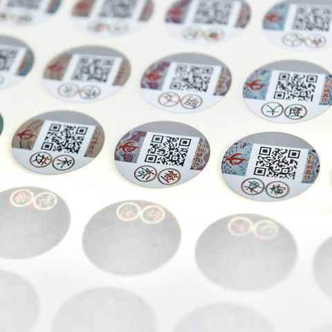 Buy Wholesale China Customized Sticker Scratch Off Serial Number Verify ...