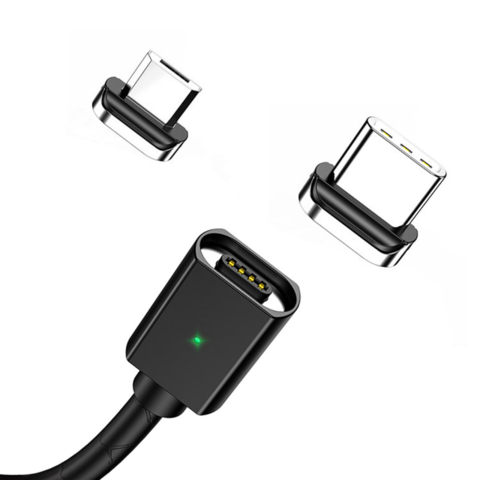 Buy Wholesale China Magnetic Usb Cable 1m Led Charger 5v 3a Micro Usb ...