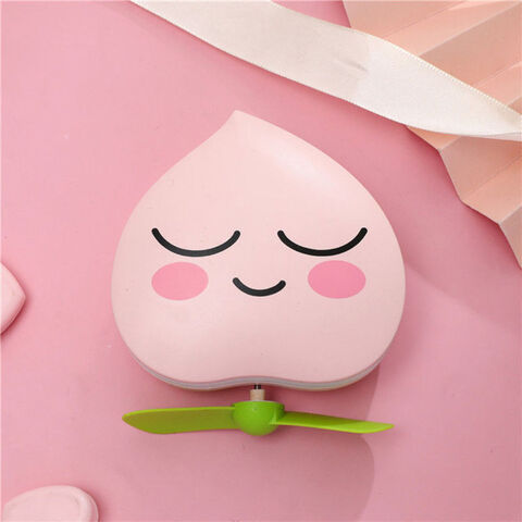 Buy Wholesale China Led Cosmetic Mini Mirror Fan Usb Charging Beauty ...