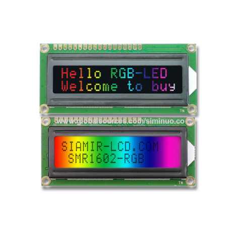 Buy Wholesale China Factory Price 1602l 80x36mm Cob Rgb Backlight 16x2 ...