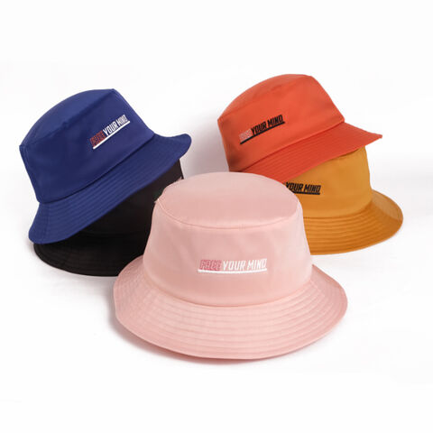 New Trendy Fashion Men's Women Personality Collocation Polyester Bucket ...