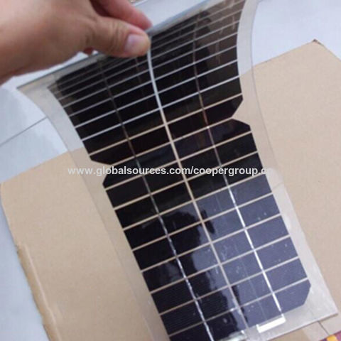 Buy Wholesale China 18v Small Pv Module Flexible Transparent Solar ...