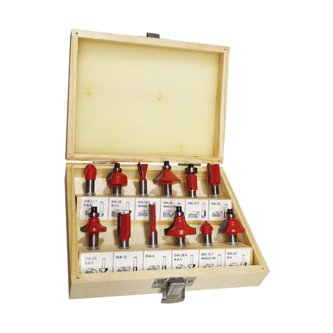 Buy Wholesale China 12pcs Router Bit Set From Cutting And Grinding ...