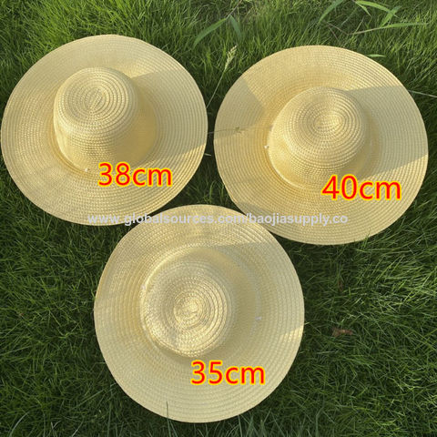Buy Wholesale China Men And Women Sunscreen Hat Workers Straw Hat Shade ...