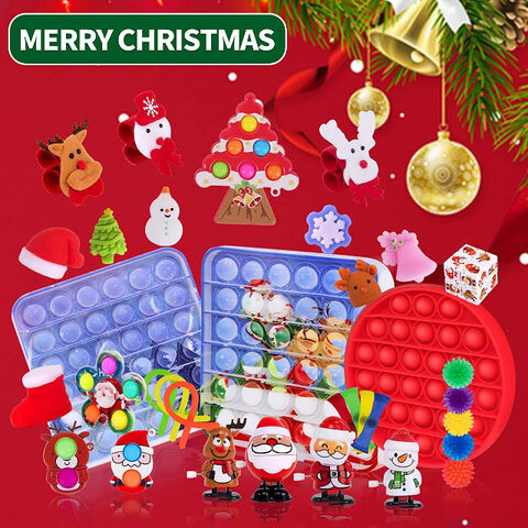 Buy Wholesale China Pop It Christmas Fidget Pack Simple Dimple Poppers ...