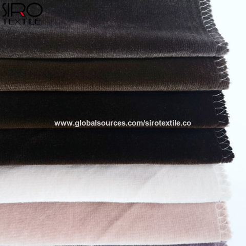Buy Wholesale China Hot Selling 460gsm Woven Cut Pile Cotton Velvet ...