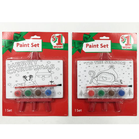 Buy Wholesale China Christmas Coloring Paint Set & Christmas Coloring ...