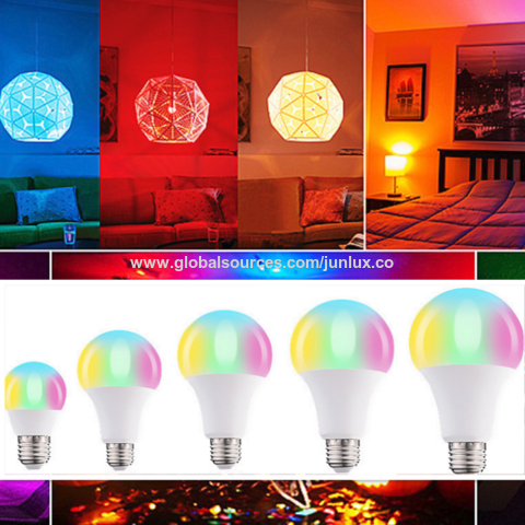 Buy Wholesale China Led Rgb Global Bulb A60 5w With Remote Coloful ...