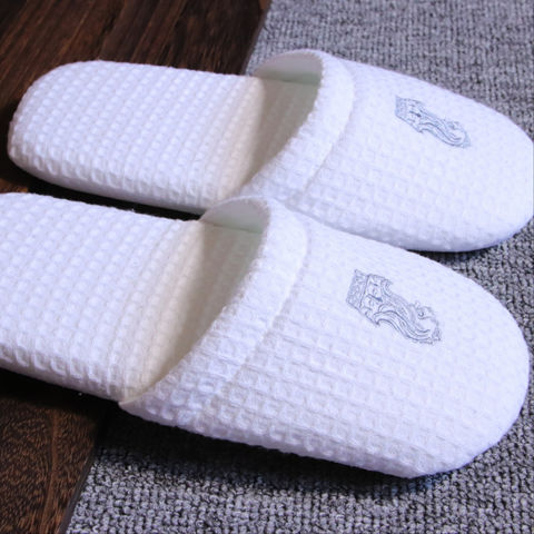 Buy Wholesale China Disposable Washable Waffle Hotel Luxury Slipper ...