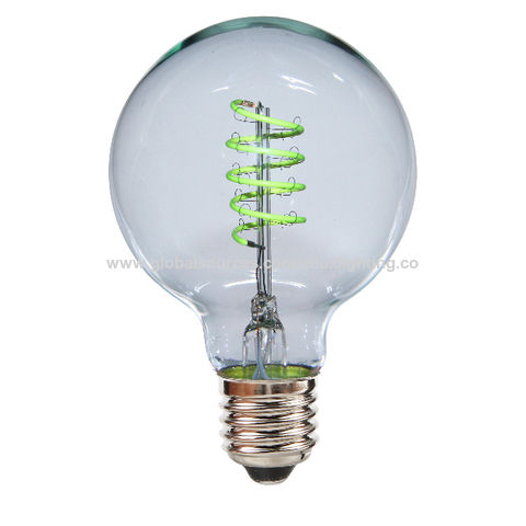 Buy Wholesale China Smoke Gray Green Led G80 5w Lamp Soft Filament ...