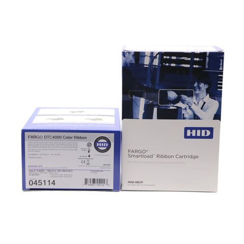 Buy Wholesale China 350 Prints 045114 Ribbon For Fargo Dtc4000 Printer ...