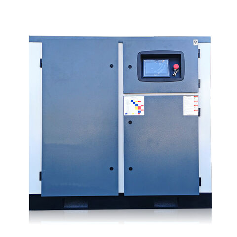New 37kw 380v/ Abnormal/dual Voltage Power Frequency Air Compressor ...