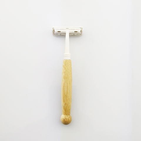 Buy Wholesale China 3 Blade Razor Shave Men Shaver Bamboo Handle Pla ...