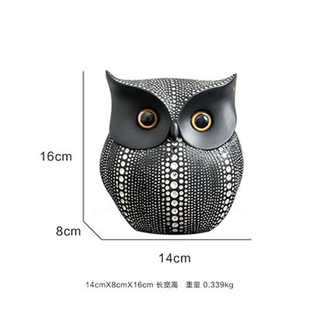 Buy Wholesale China Polyresin Owl Sculpture Figurine Statue Decoration ...