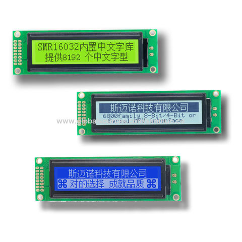 Lcd16032 Lcd Module With Font 5v3.3v Serial Port Parallel Port With ...