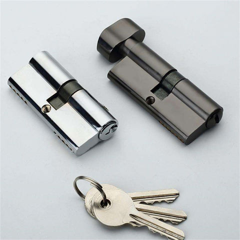 Buy Wholesale China One Side Key Lock Cylinder, Guard Security Door ...