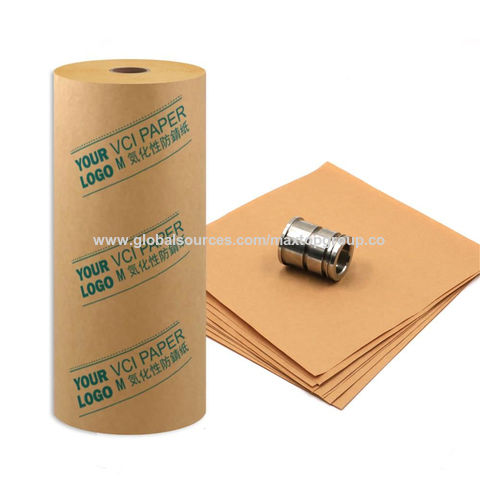 Buy Wholesale China Vci Corrosive Kraft Paper Anti Rust Paper Roll Rust ...