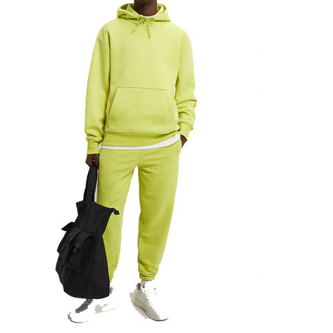 Buy Wholesale China Winter Tracksuit For Men Fleece Custom Pullover Two ...