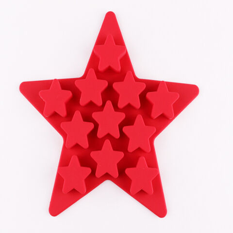 Buy Wholesale China Silicone Star Shaped Molds Ice Cube Trays Silicone ...