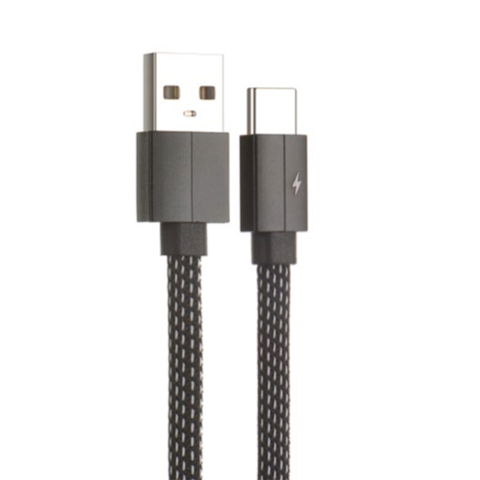 Buy Wholesale China Type C Cable Fast Charging Data Cable Black Metal ...