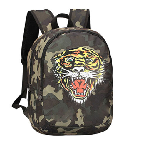 Buy Wholesale China Tiger Head Backpack School For Kids, 31*13.5*40cm ...