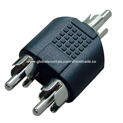 Buy Wholesale China Rca Plug To 2*rca Plugs & Rca Plug Male Connector ...