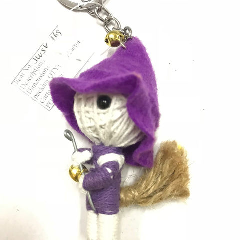 Buy Wholesale China Custom Handmade Keychain Voodoo Doll Promotional ...