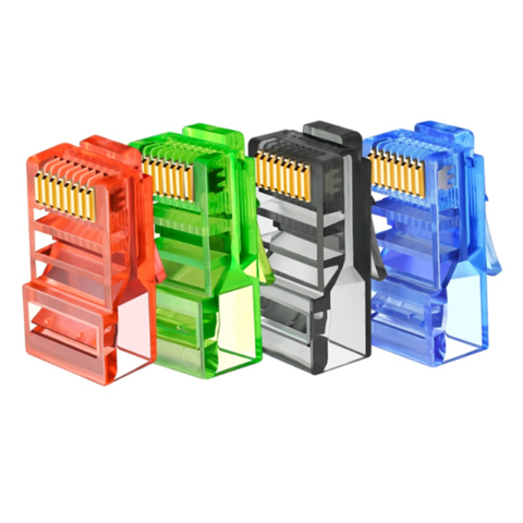 Buy Wholesale China Cobtel Cat 5e Utp 8p8p 3 Forks Modular Plug, 3u ...