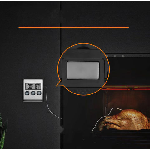 Buy Wholesale China Baking Food Thermometer Timing Alarm Oven Meat ...