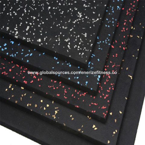 Non-toxic Gym Mult-functional Rubber Shock Absorbent Workout Floor ...