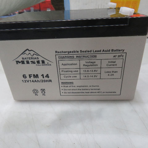 Buy Wholesale China 6fm14 12v/14ah Vrla Lead-acid Maintenance-free Ups ...