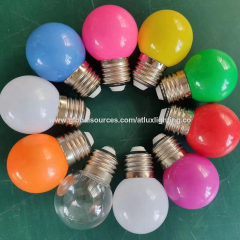 Buy Wholesale China G45 Mini Led Color Light Bulb 1w 1.5w 3w E26 E27 ...
