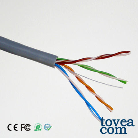 Buy Wholesale China Utp Indoor Cat5e 25awg Copper 305m Network Cable ...