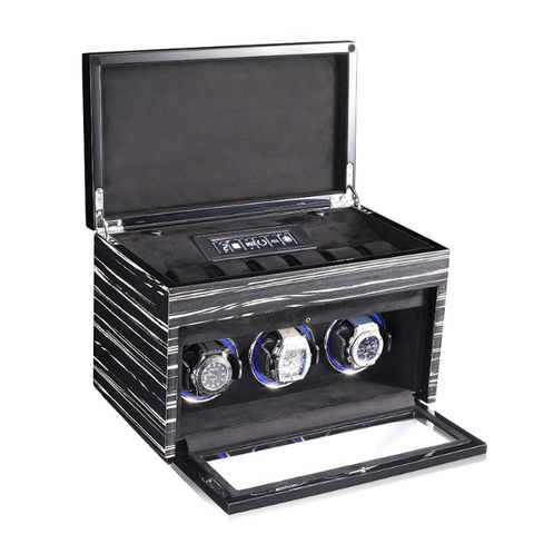 Buy Wholesale China Eduin Tirple Watch Shaker Watch Winder With Lcd ...