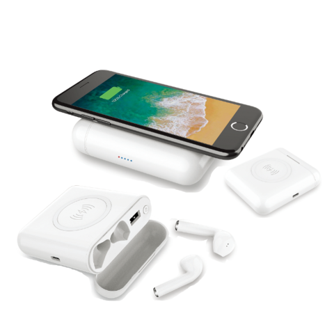 Buy Wholesale China Tws Earbuds With Wireless Charging And Power Bank ...